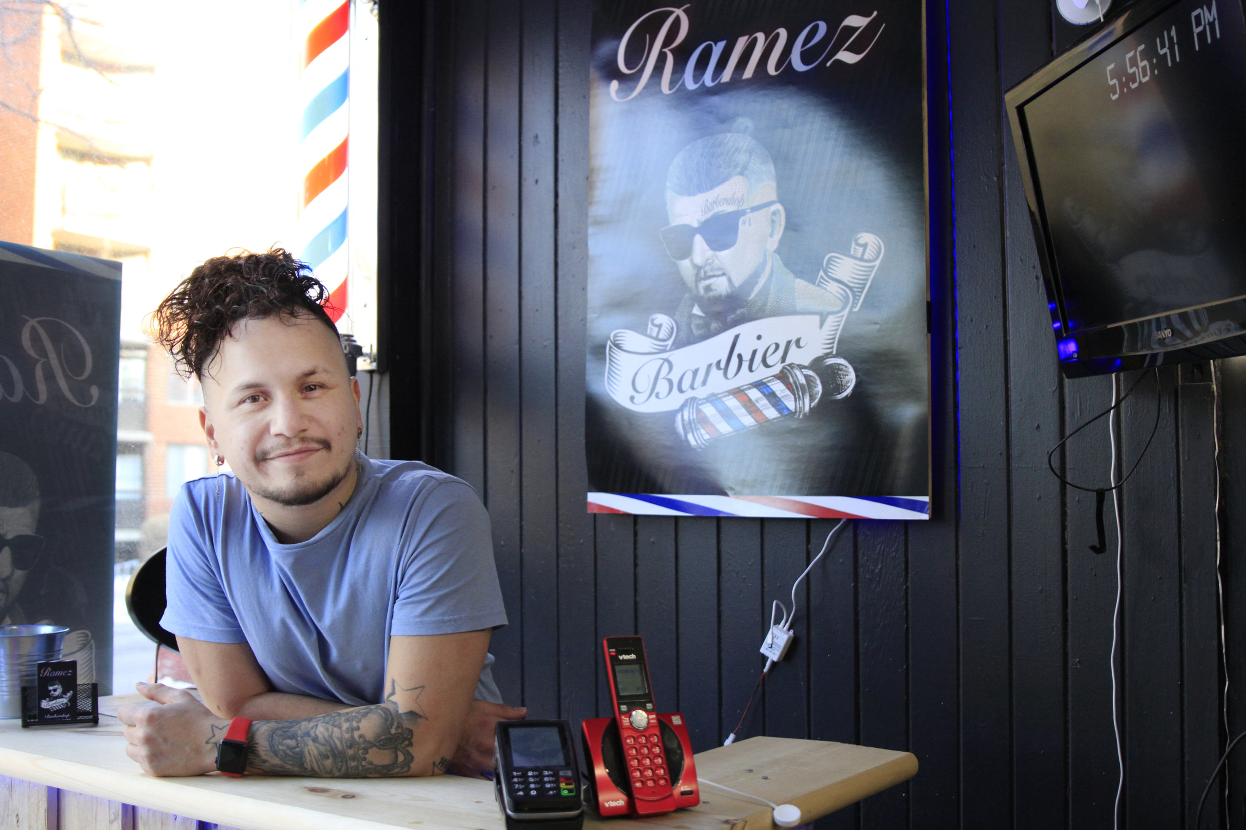 Ramez Barbershop: neighbourhood barber in Ville-Émard, well-anchored in ...
